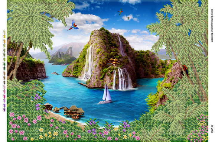 BS2059 Broderie Insula A2 – Broderii online