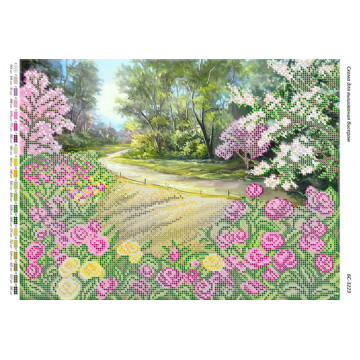 BS3223 PEISAJ DE PRIMAVARA A3 – Broderii online